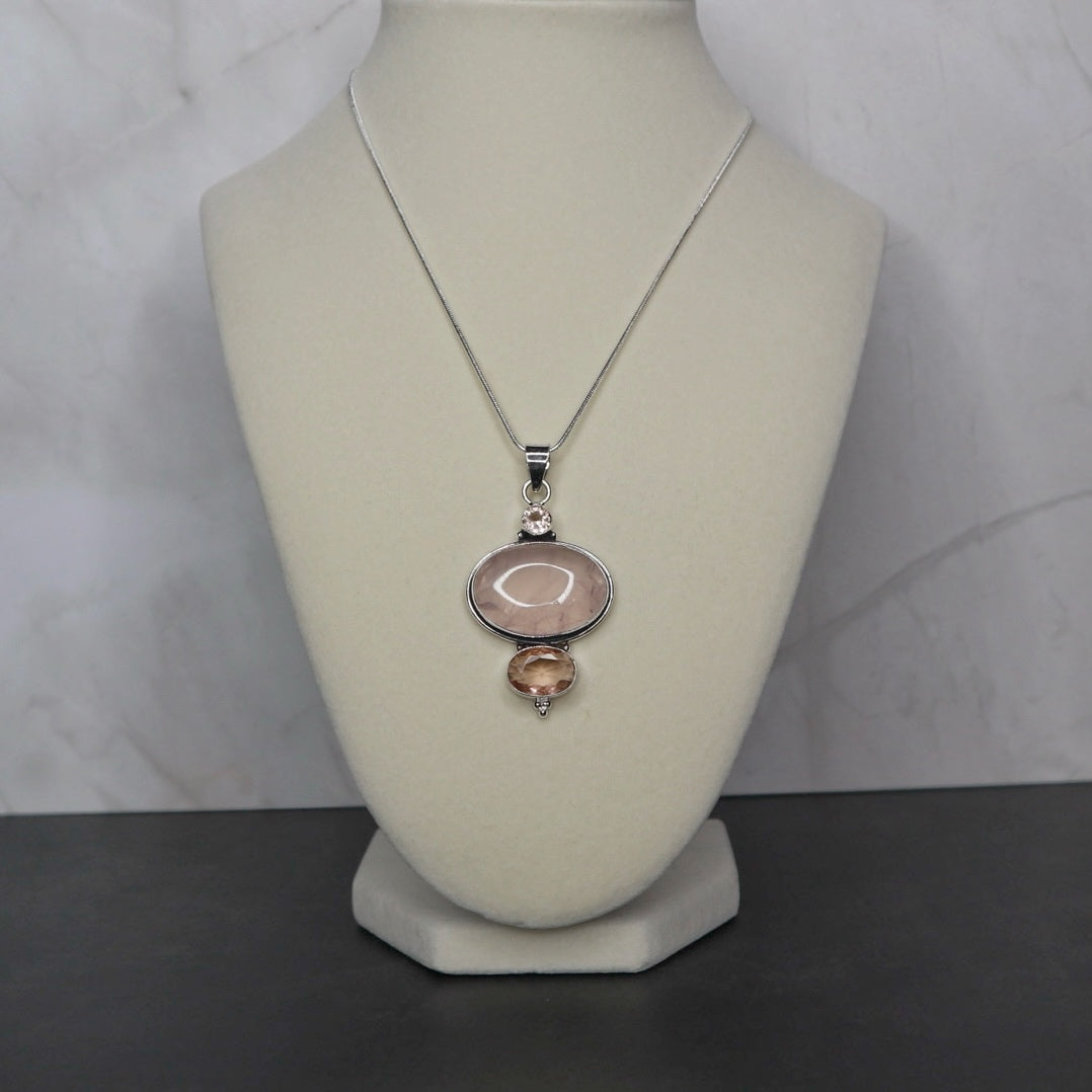 Rose Quartz & Morganite – Healing Stone Foundry