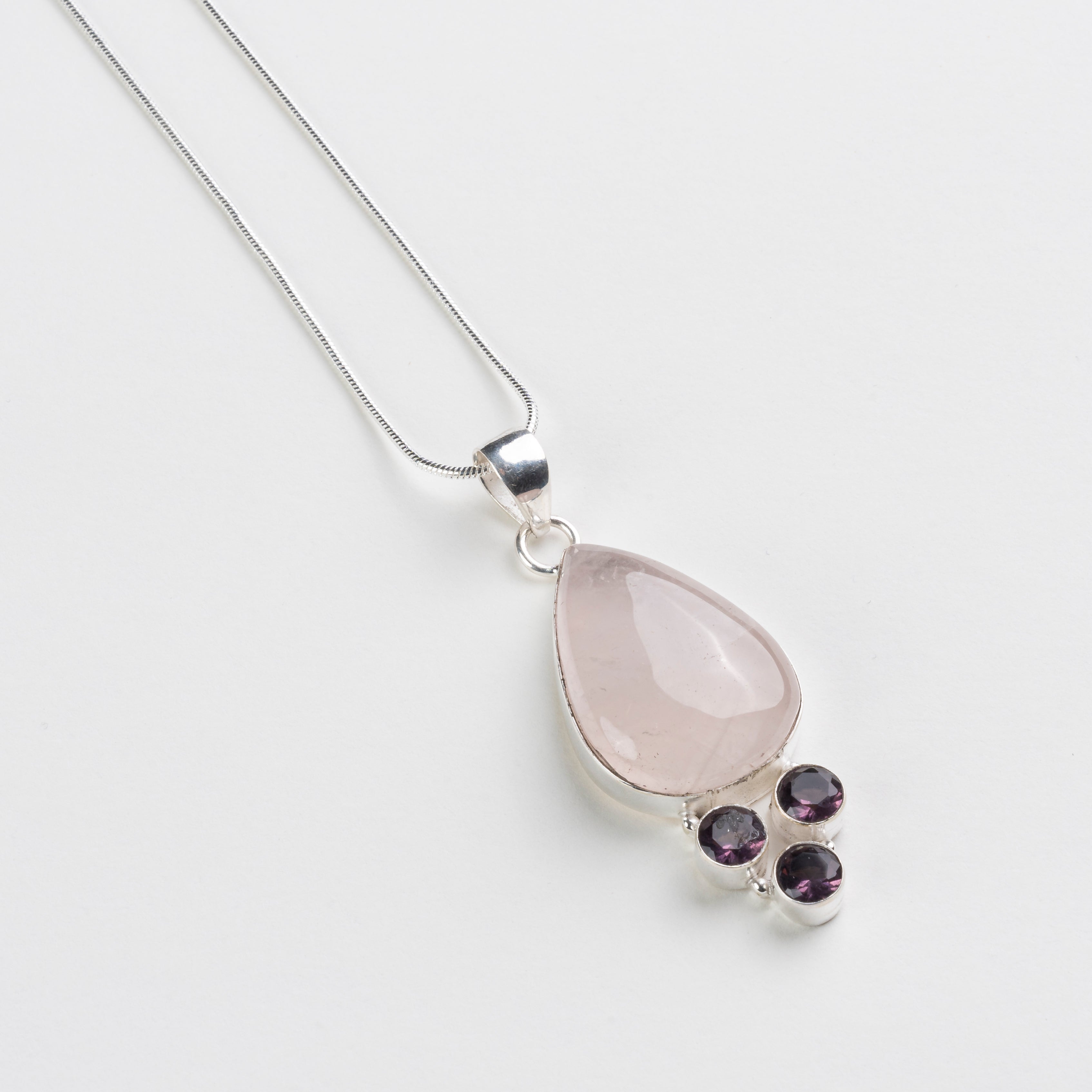 Rose Quartz & Amethyst – Healing Stone Foundry